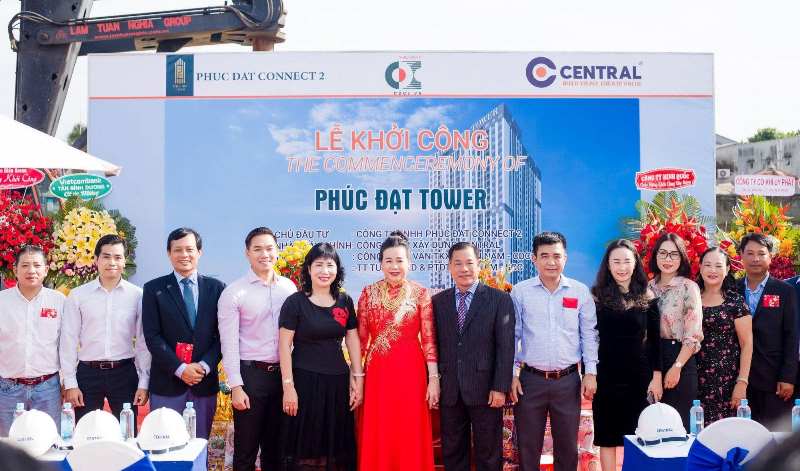 Tiến độ thi công dự án căn hộ Phúc Đạt Tower Đông Hòa Dĩ An