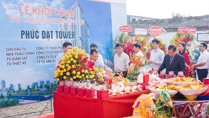 Tiến độ thi công dự án căn hộ Phúc Đạt Tower Đông Hòa Dĩ An